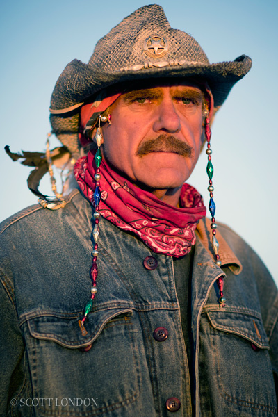 Burning Man 2012 - Burner With Beads - Photo by Scott London